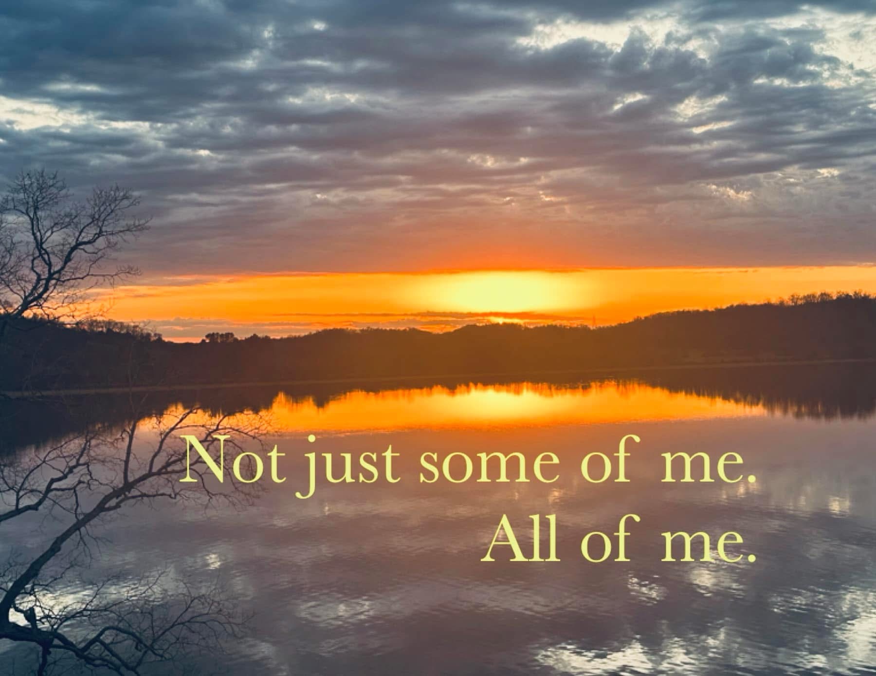 Not just some of me. All of me. – Kim Jaggers Ministry